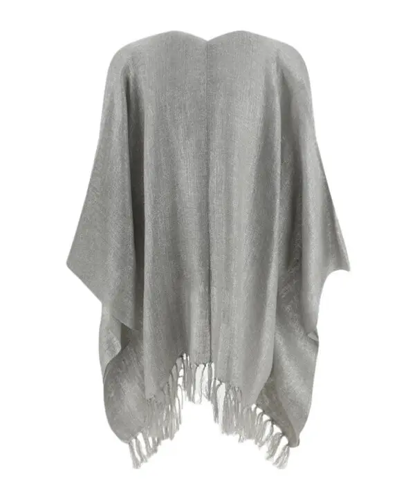 Brunello Cucinelli Fringed Cape
