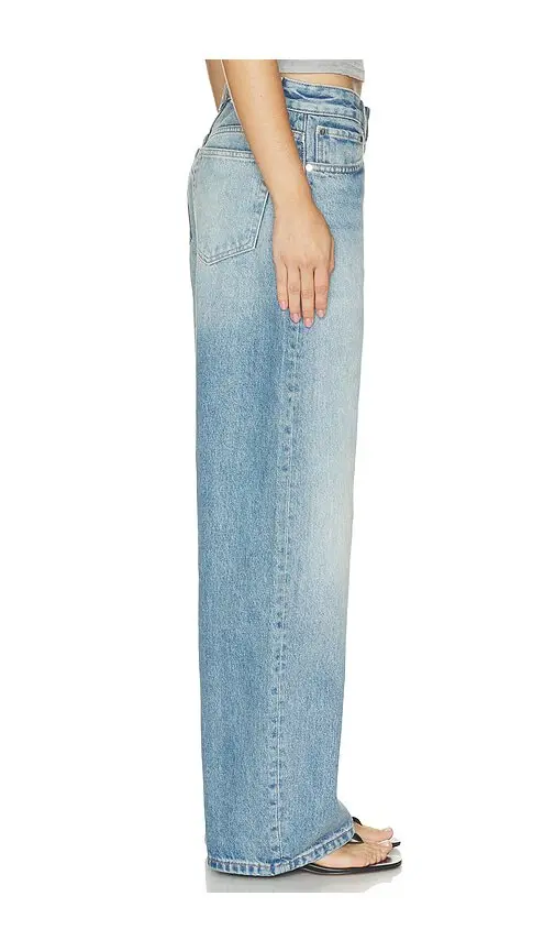EB DENIM Shifter Bowed Jeans In Blue
