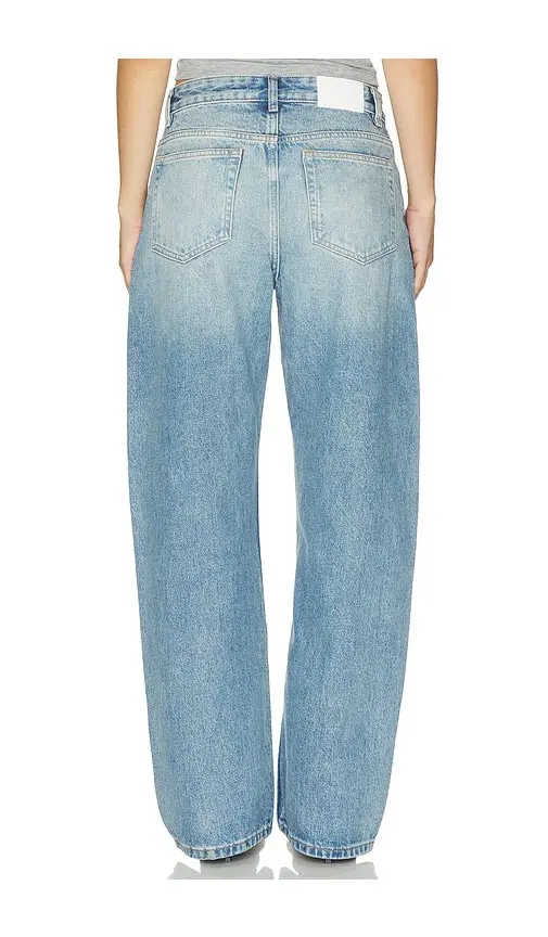 EB DENIM Shifter Bowed Jeans In Blue