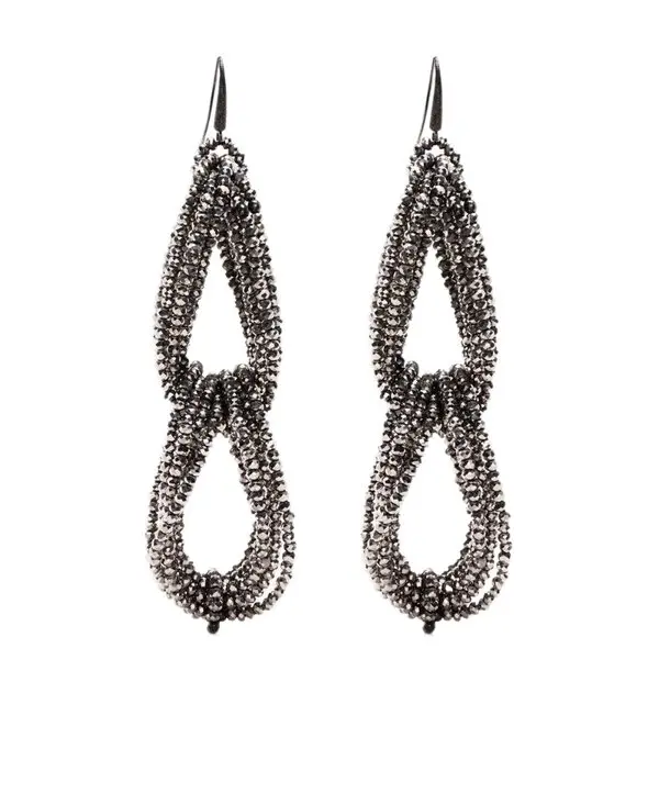Brunello Cucinelli Vetro Drop Earrings