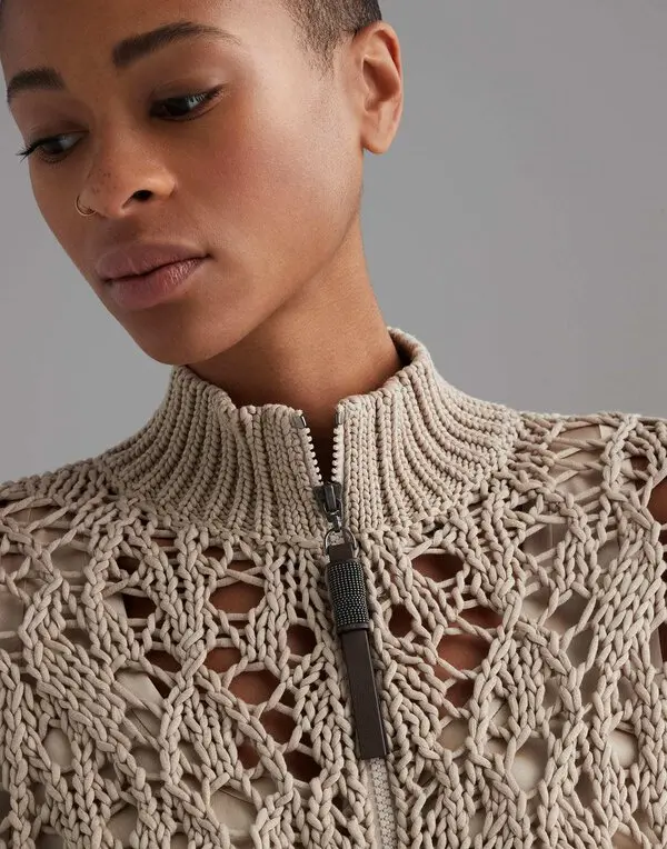 Brunello Cucinelli Fancy Knitted Cardigan