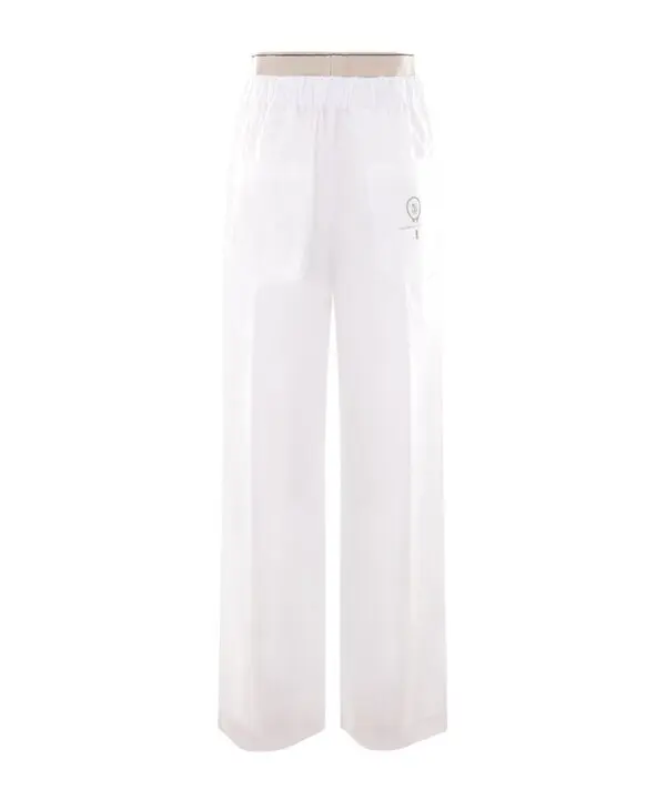 Brunello Cucinelli Double-waist Cotton Trousers