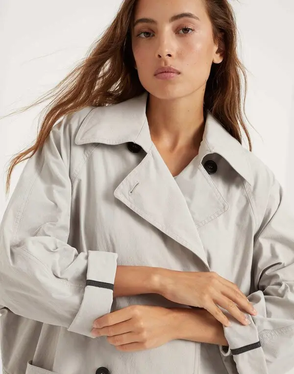 Brunello Cucinelli Double-breasted Straight Hem Coat