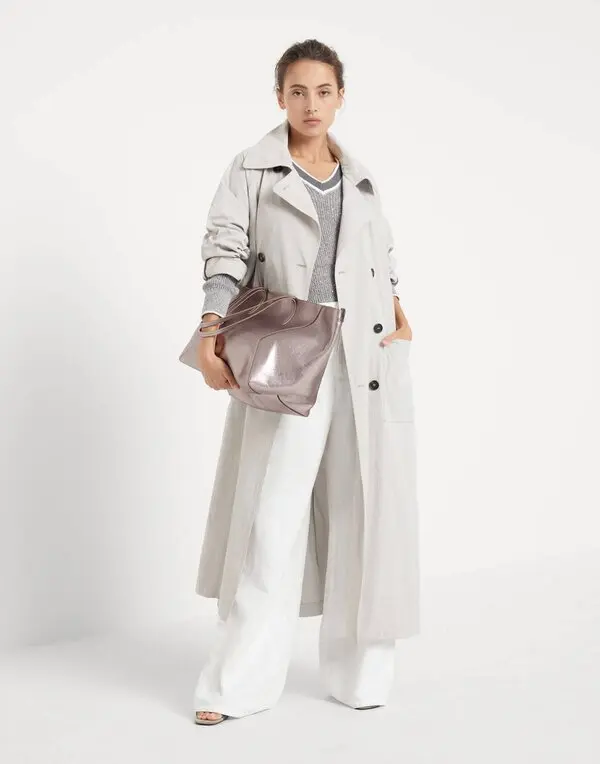 Brunello Cucinelli Double-breasted Straight Hem Coat