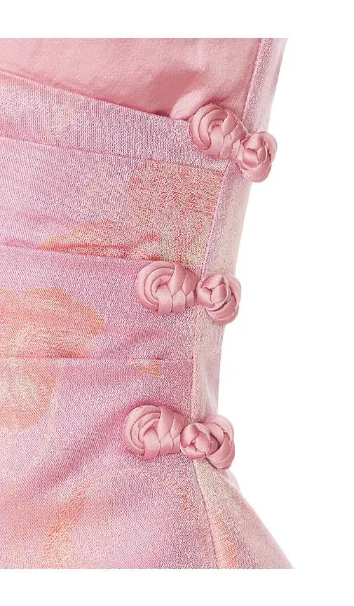 SAU LEE Savie Jacquard Gown