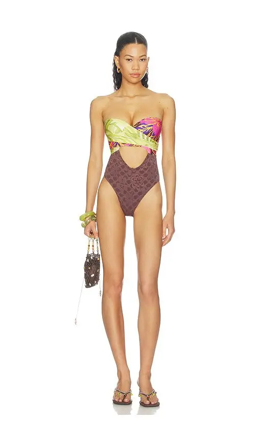 Free People Convertible One Piece Swimsuit