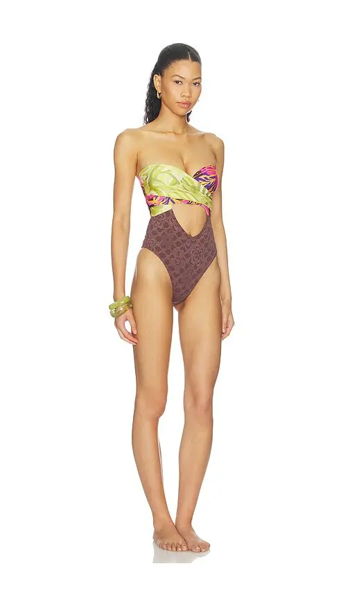 Free People Convertible One Piece Swimsuit