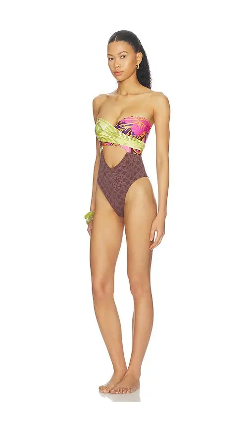 Free People Convertible One Piece Swimsuit
