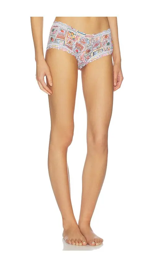 Hanky Panky Signature Lace Boyshort In Baby Blue