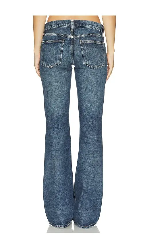 AGOLDE Low Rise Boot Jean In Blue