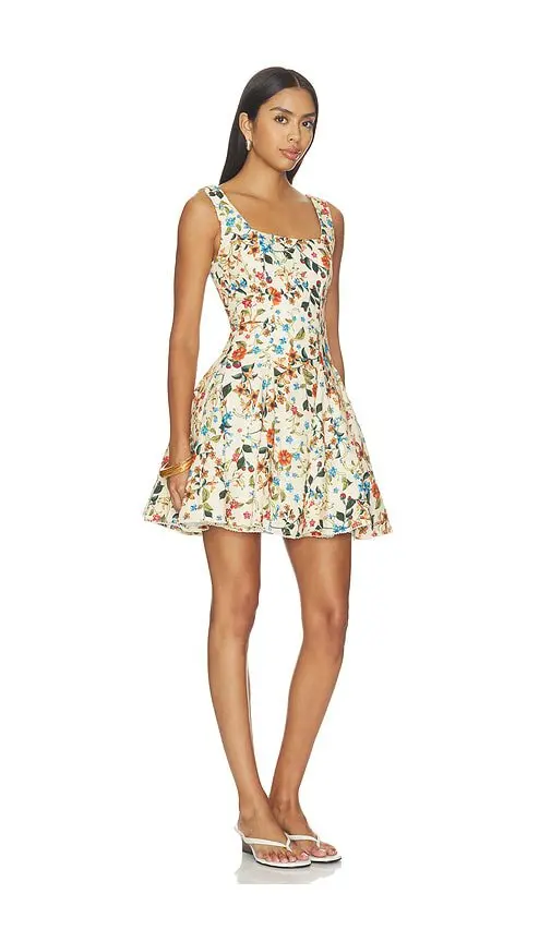 Agua Bendita Kristen Weave Dress In Multi