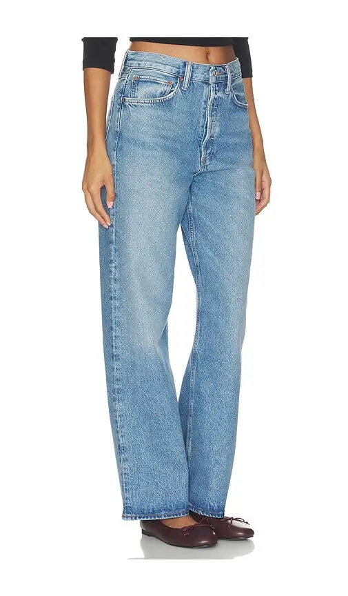 AGOLDE Vintage Loose Petite Jean In Blue