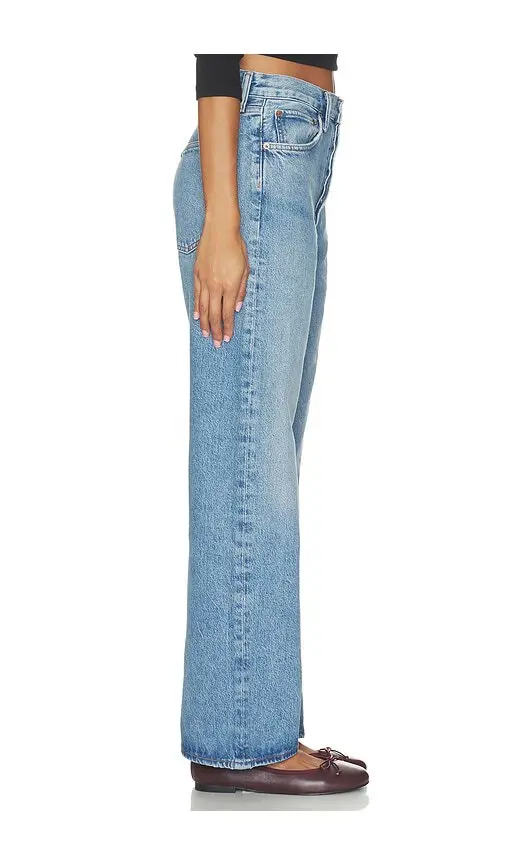 AGOLDE Vintage Loose Petite Jean In Blue