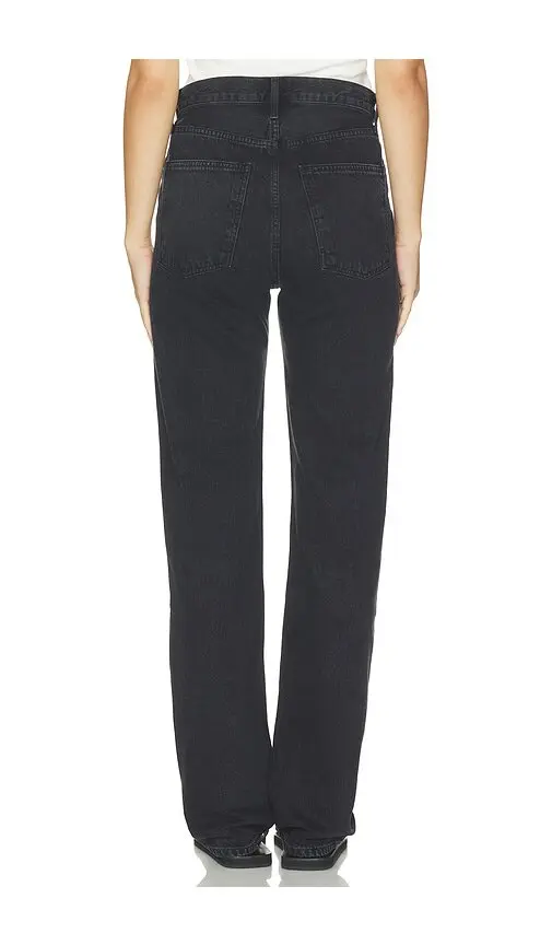 AGOLDE 90s Pinch Waist Long Jean In Black