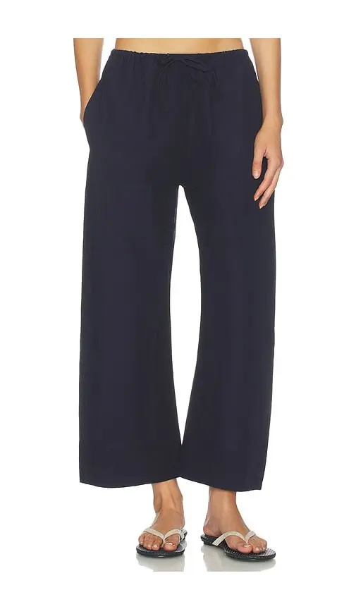 LESET Kyoto Carpenter Pant In Navy