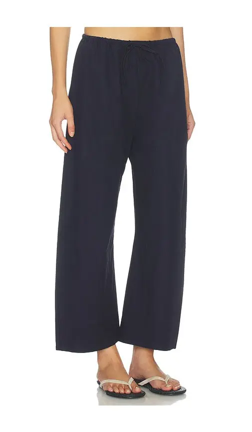 LESET Kyoto Carpenter Pant In Navy