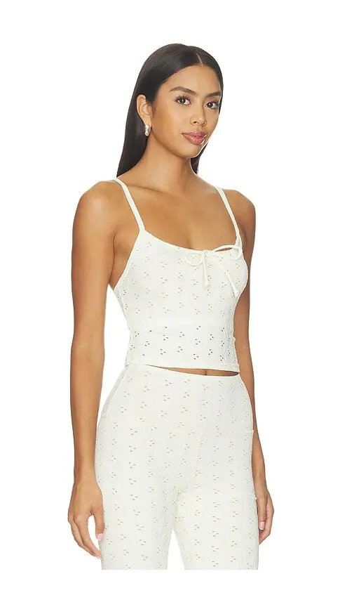 Strut This Eyelet Tank Top