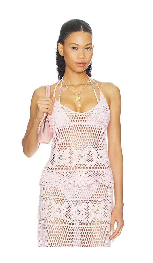 SKIMS Crochet Swim Cami