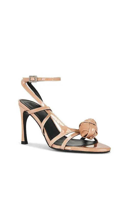 ROTATE BY BIRGER CHRISTENSEN Patent Leather High Heel Sandal