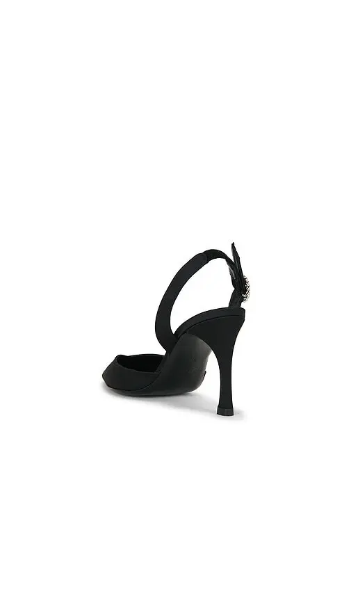 ROTATE BY BIRGER CHRISTENSEN Slingback High Heel Satin Pump