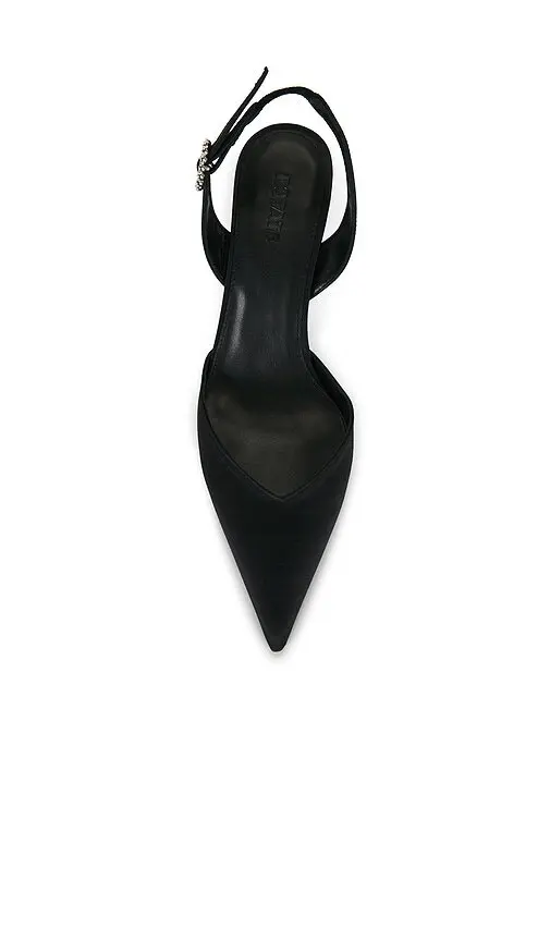 ROTATE BY BIRGER CHRISTENSEN Slingback High Heel Satin Pump