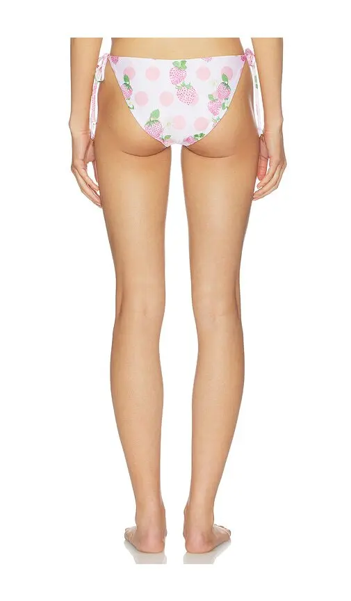 Verandah Strawberry Polka Dot Bikini Bottoms