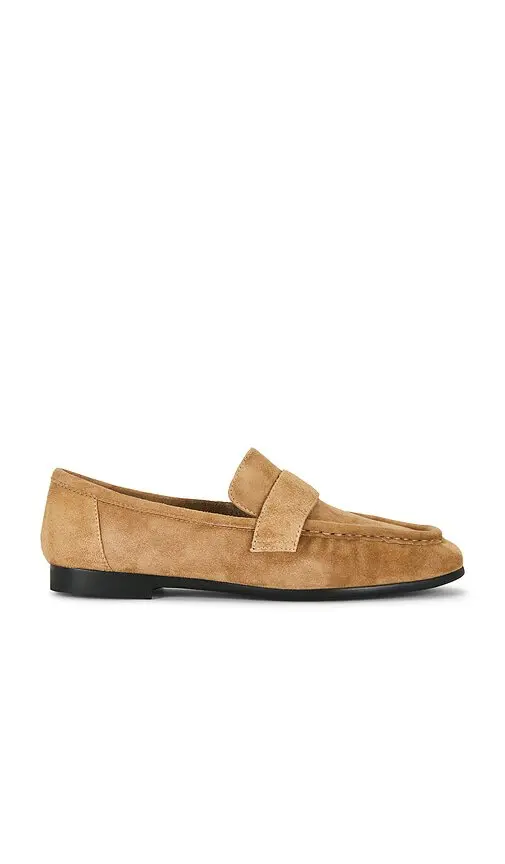 BLACK SUEDE STUDIO Arrow Loafer - Latte Suede