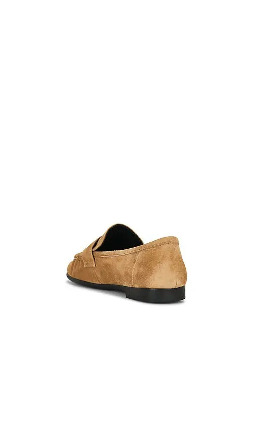BLACK SUEDE STUDIO Arrow Loafer - Latte Suede