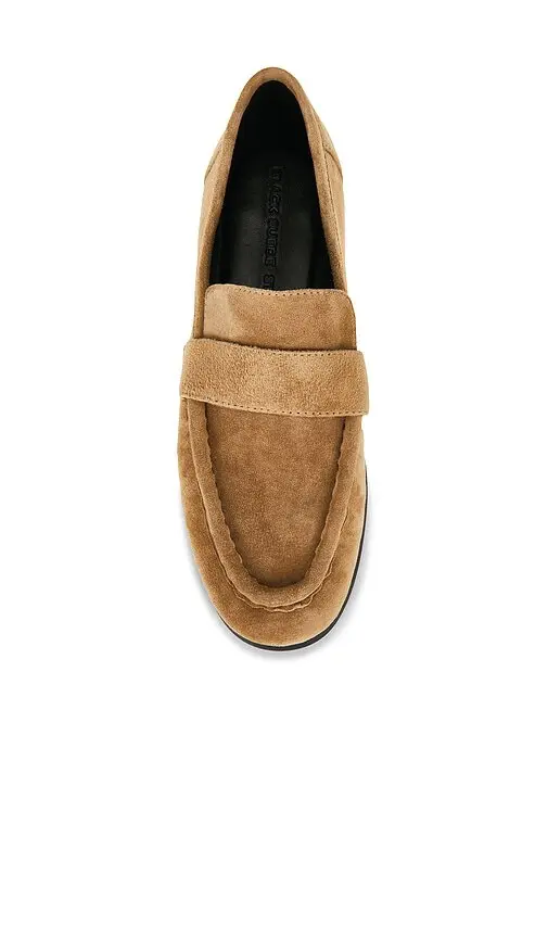 BLACK SUEDE STUDIO Arrow Loafer - Latte Suede