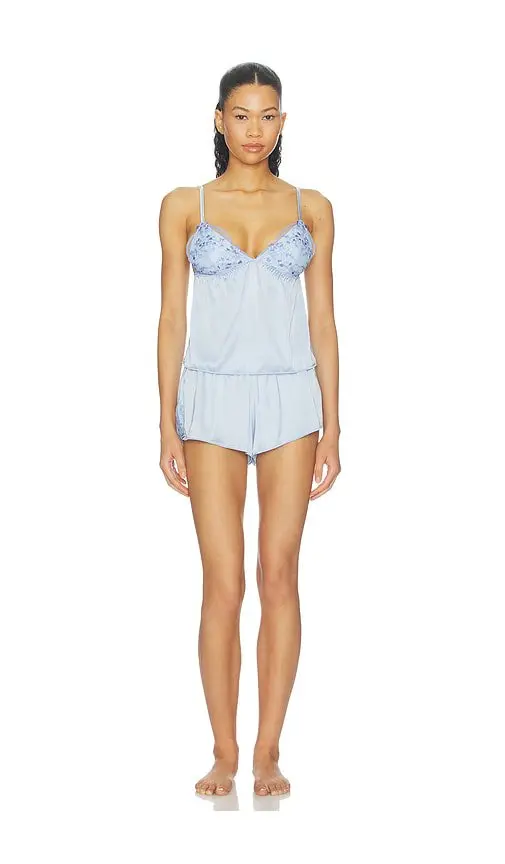 KAT THE LABEL Sofia Short In Baby Blue