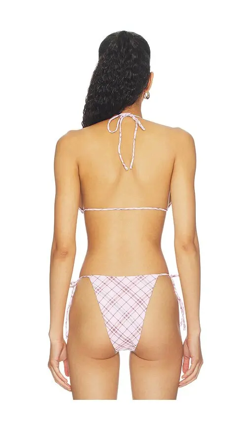 Tularosa Mimosa Halterneck Swimwear Top And Bottom