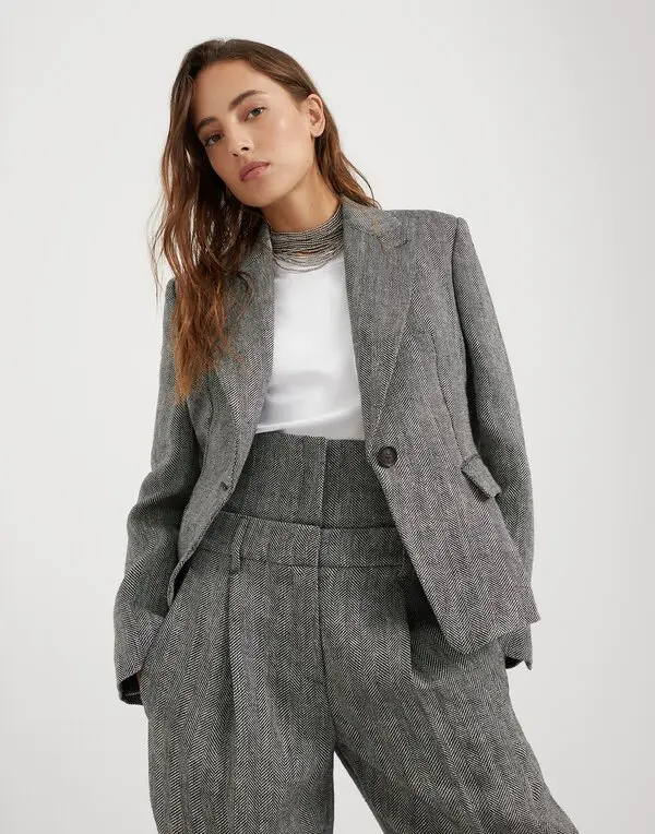 Brunello Cucinelli Single-breasted Tailored Blazer