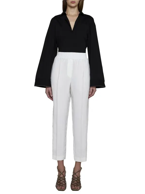 Brunello Cucinelli Classic Collar Buttoned Shirt