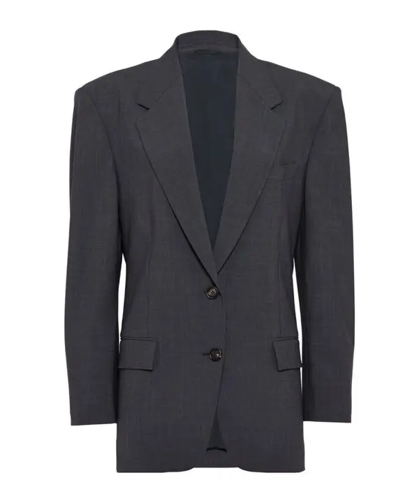 Brunello Cucinelli Single-breasted Tailored Blazer