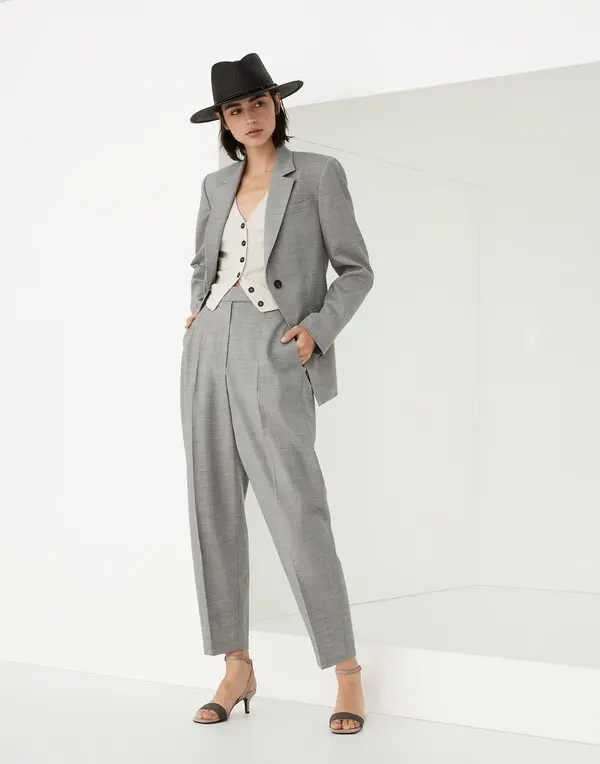 Brunello Cucinelli V-neck Button-up Knitted Vest