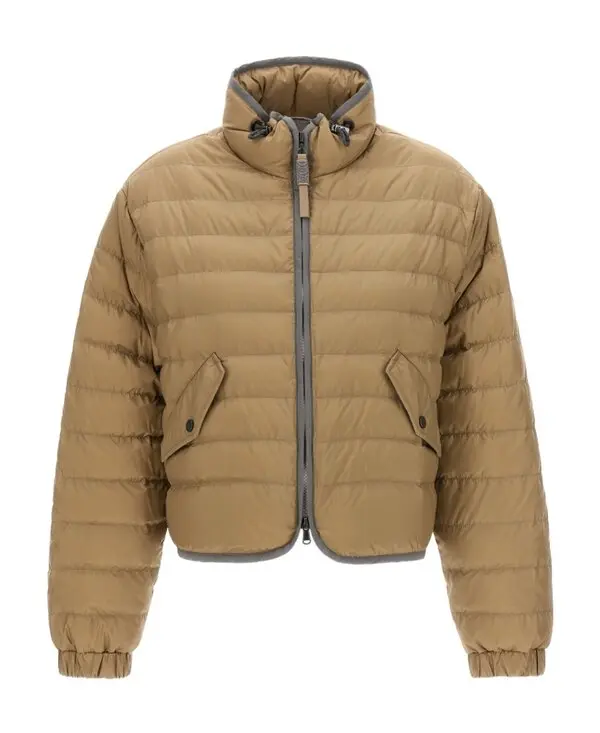 Brunello Cucinelli Zip-up Quilted Jacket