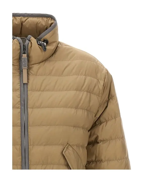 Brunello Cucinelli Zip-up Quilted Jacket