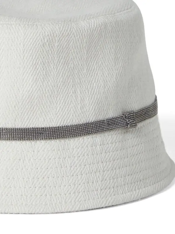 Brunello Cucinelli Embellished Bucket Hat
