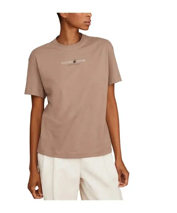 Brunello Cucinelli Logo-printed Crewneck T-shirt