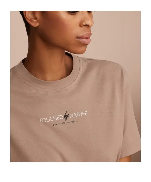 Brunello Cucinelli Logo-printed Crewneck T-shirt