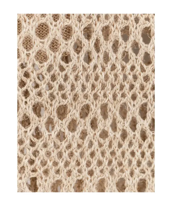 Brunello Cucinelli Net Short-sleeved Knitted Cardigan