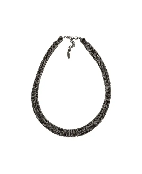 Brunello Cucinelli Bead Detailed Necklace