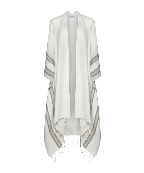 Brunello Cucinelli Fringed Scarf - White