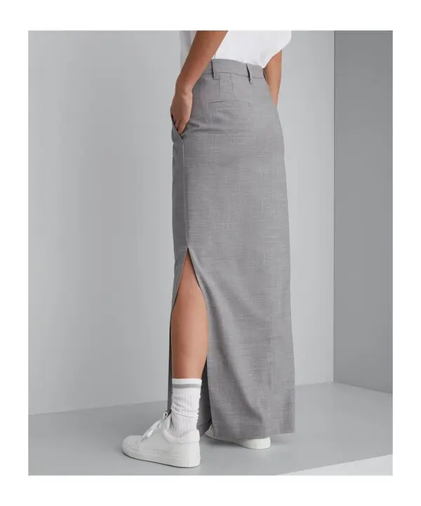 Brunello Cucinelli Virgin Wool Maxi Skirt