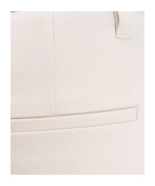 Brunello Cucinelli Cropped Stretch Trousers