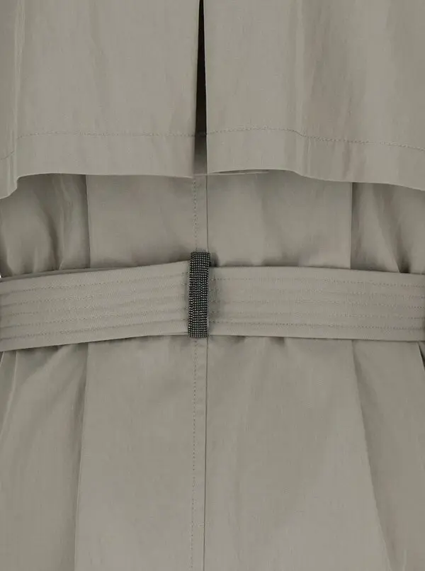 Brunello Cucinelli Double-breasted Trench Coat