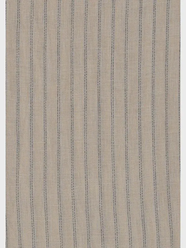 Brunello Cucinelli Striped Frayed Hem Scarf