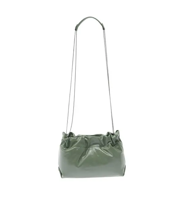 Brunello Cucinelli Logo-printed Chain-linked Shoulder Bag