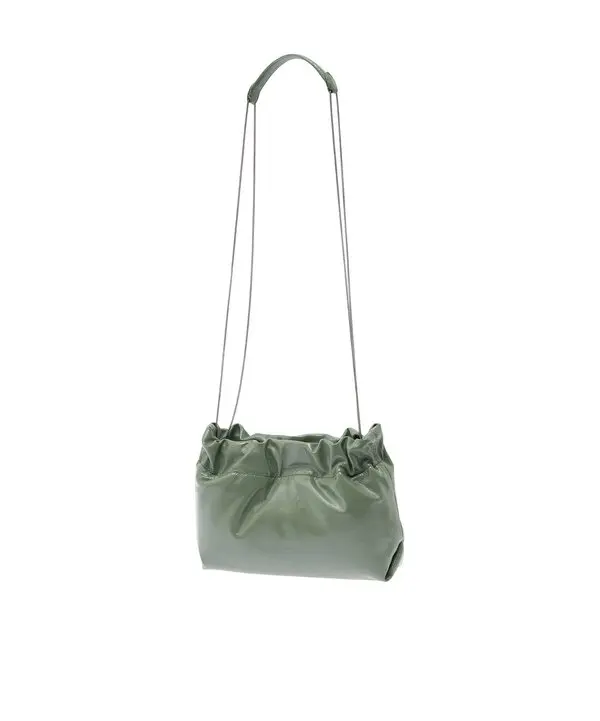 Brunello Cucinelli Logo-printed Chain-linked Shoulder Bag