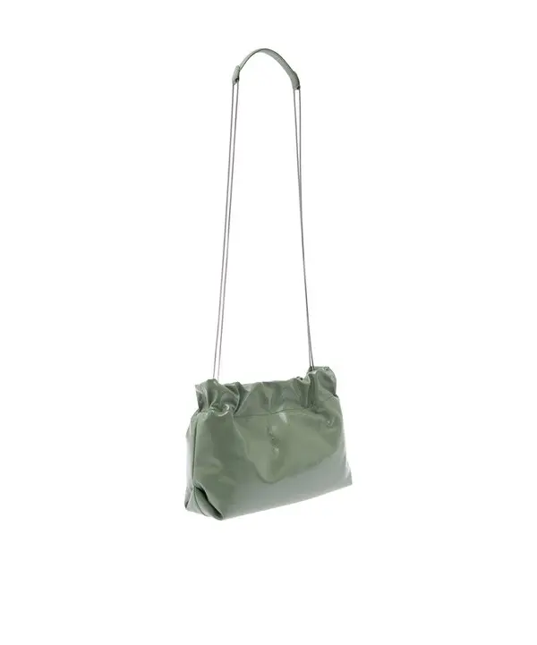 Brunello Cucinelli Logo-printed Chain-linked Shoulder Bag